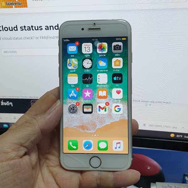 ปลดicloud-หน้าปกติ-iphone 6 | mobileshoptak