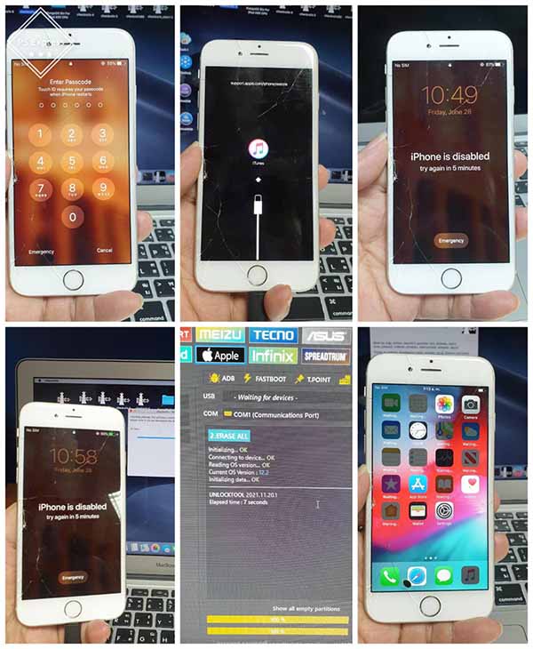 ปลดicloud-หน้าติดรหัส-iphone 6s | mobileshoptak